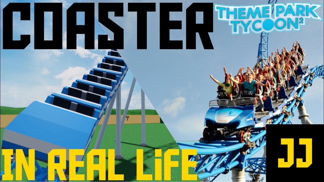 Roblox Themepark Tycoon 2 | all tpt2 Coasters in real life - YouTube