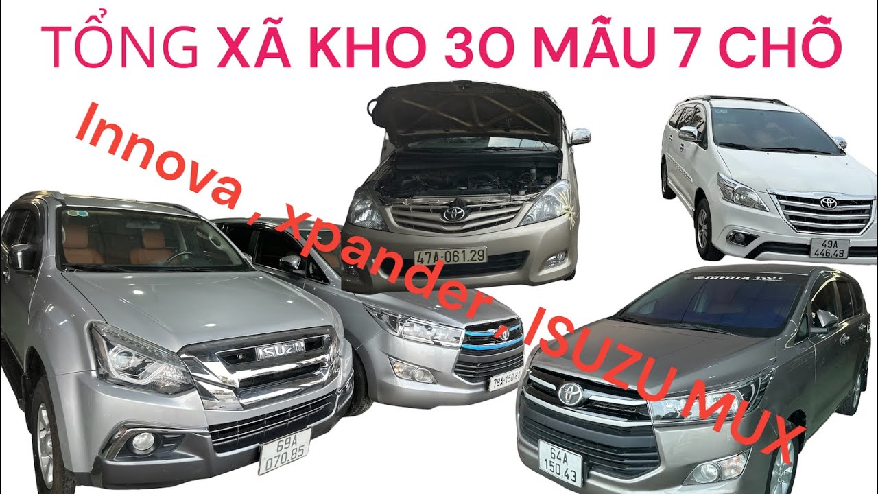 ⛔12/1/2024⛔ GIÃM 20 TRIỆU MỖI XE 🚗 , INNOVA , XPANDER , ISUZU MUX ,,, ☎ ...