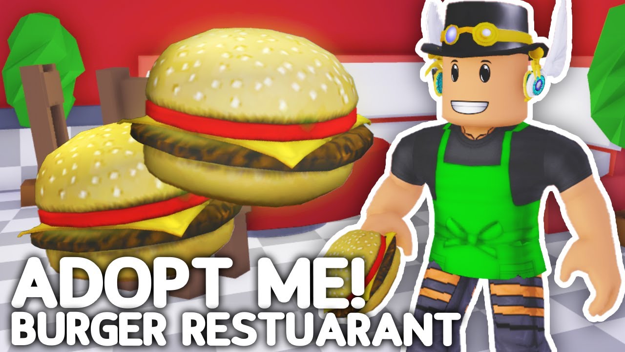 Adopt Me BURGER JOB UPDATE! Roblox Adopt Me New Event 2021 Update ...
