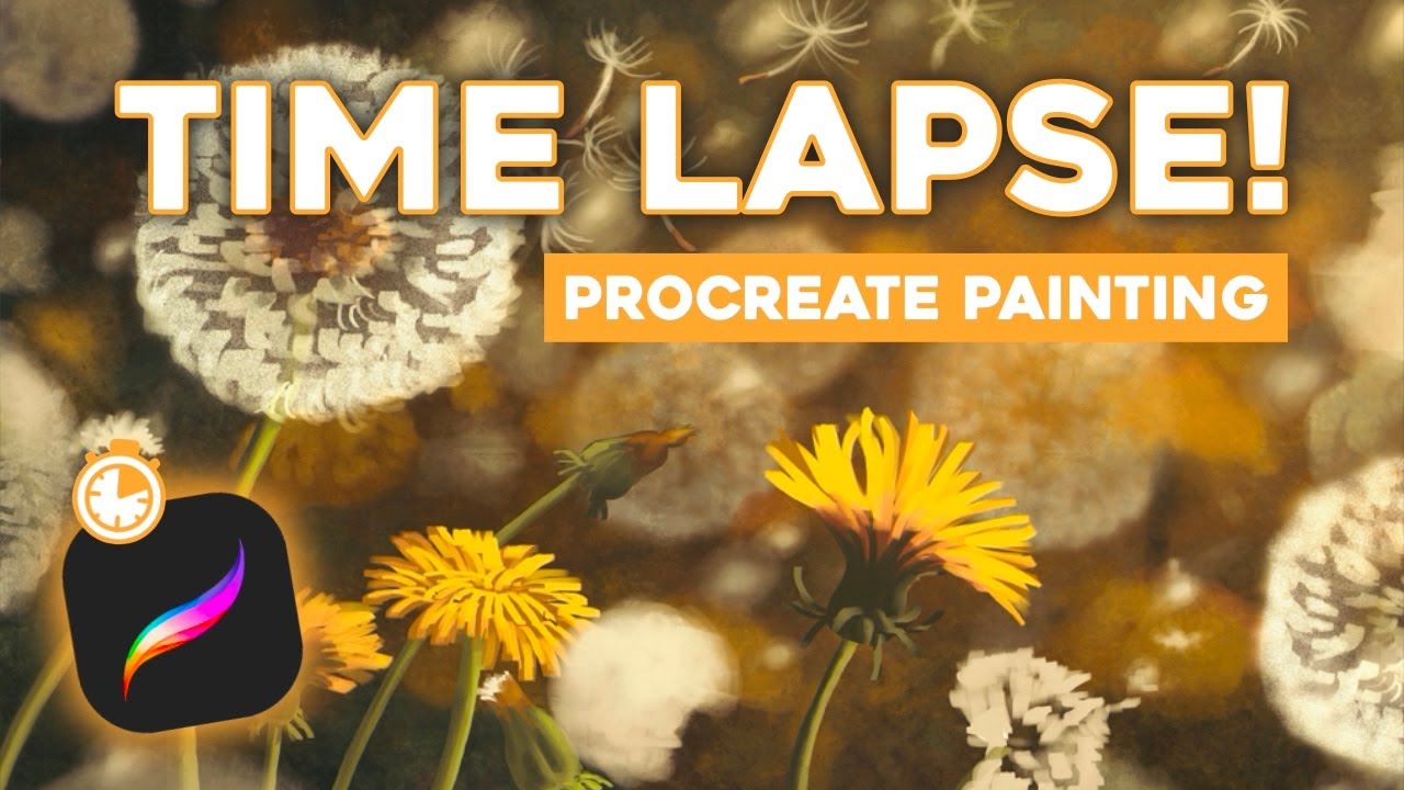 PICTURE BOOK PAGE | PROCREATE | TIME LAPSE! - YouTube