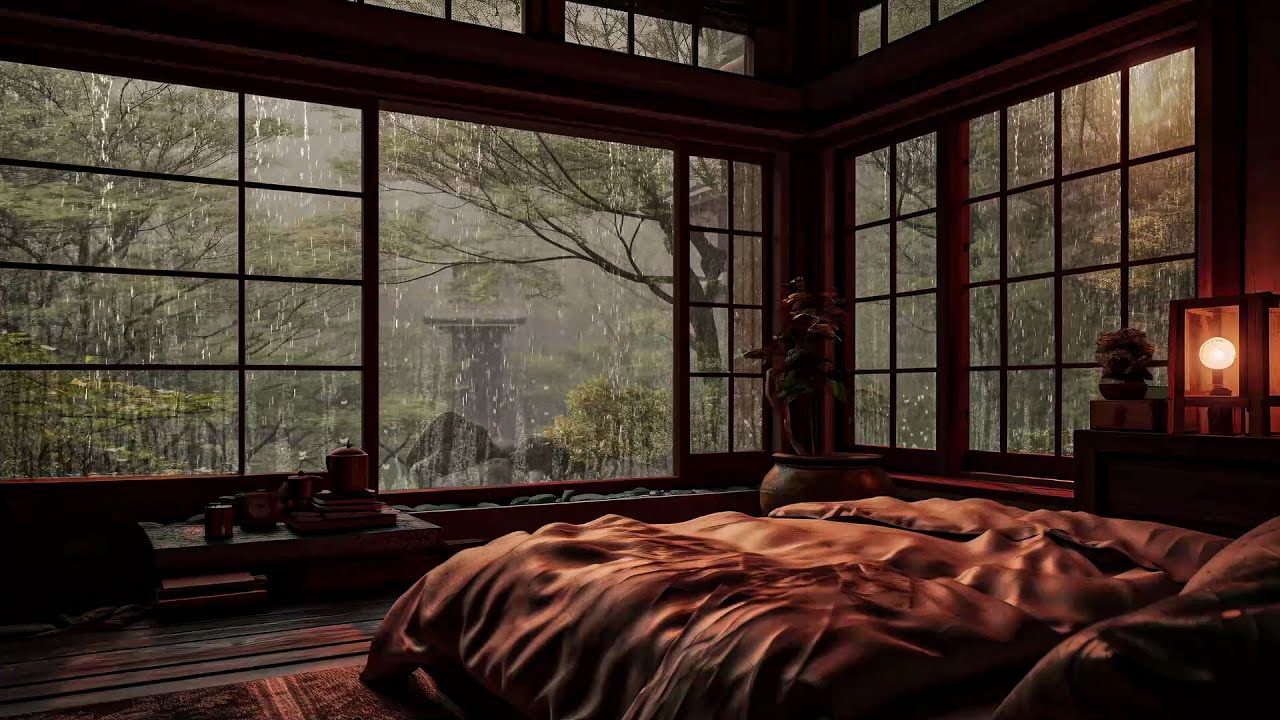 The Sound of Rain Outside the Window Washes Away all Your Worries ...