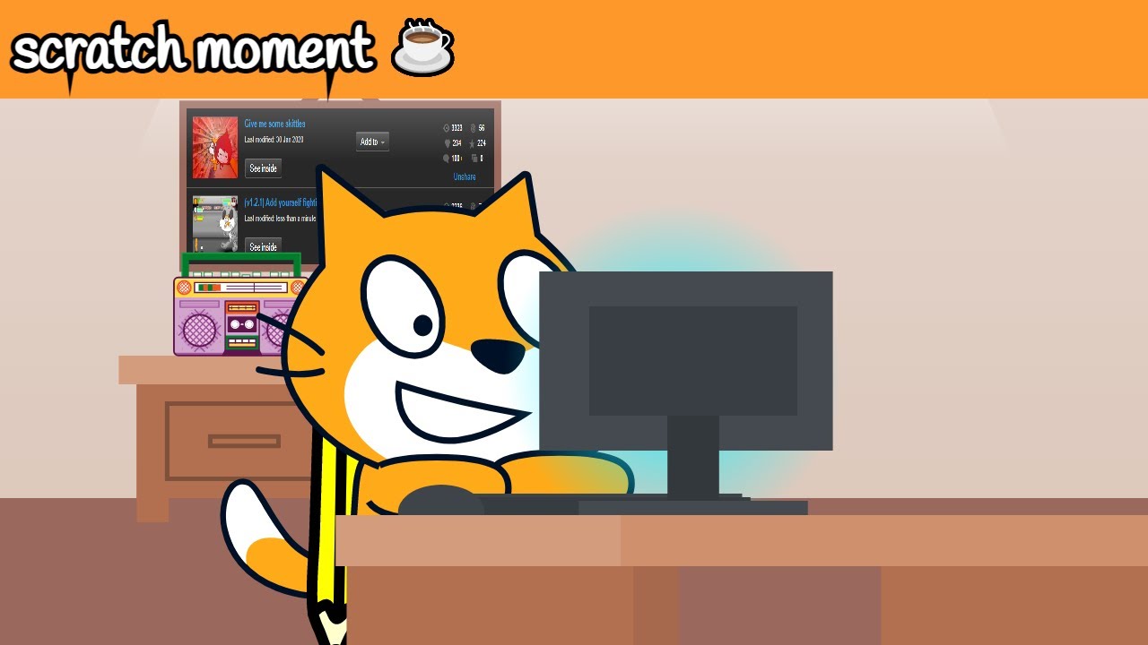 scratch moment ☕ - YouTube