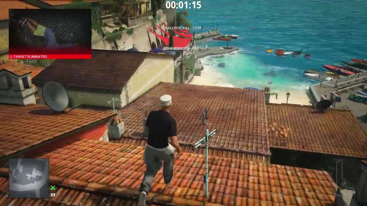 HITMAN 3 - Wallbang from the Roof (my contract) - YouTube