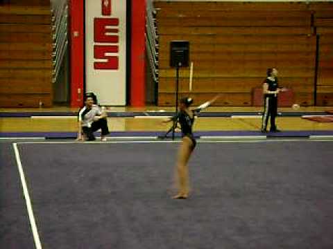 Randii Wyrick 1st Place Floor Routine - YouTube