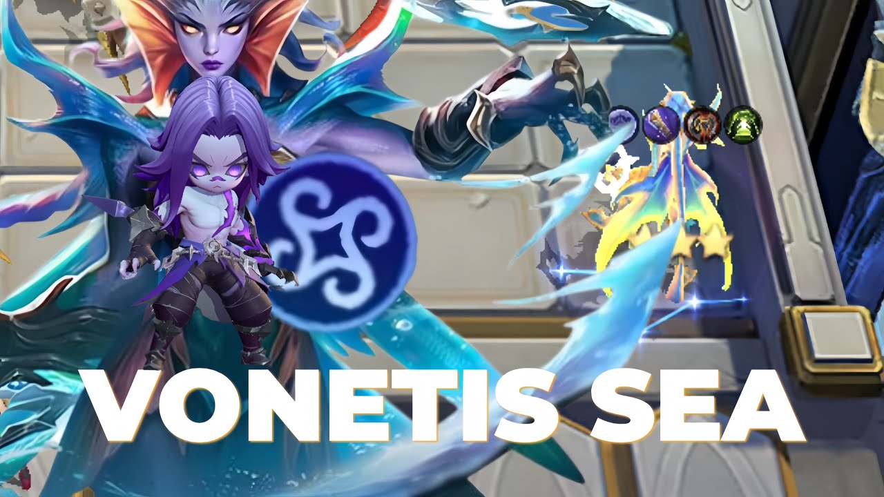 KARRIE 3 STAR VONETIS SEA 9 SINERGY || MAGIC CHESS GO GO - YouTube