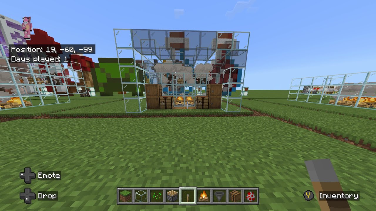 Easy cow farm Minecraft - YouTube