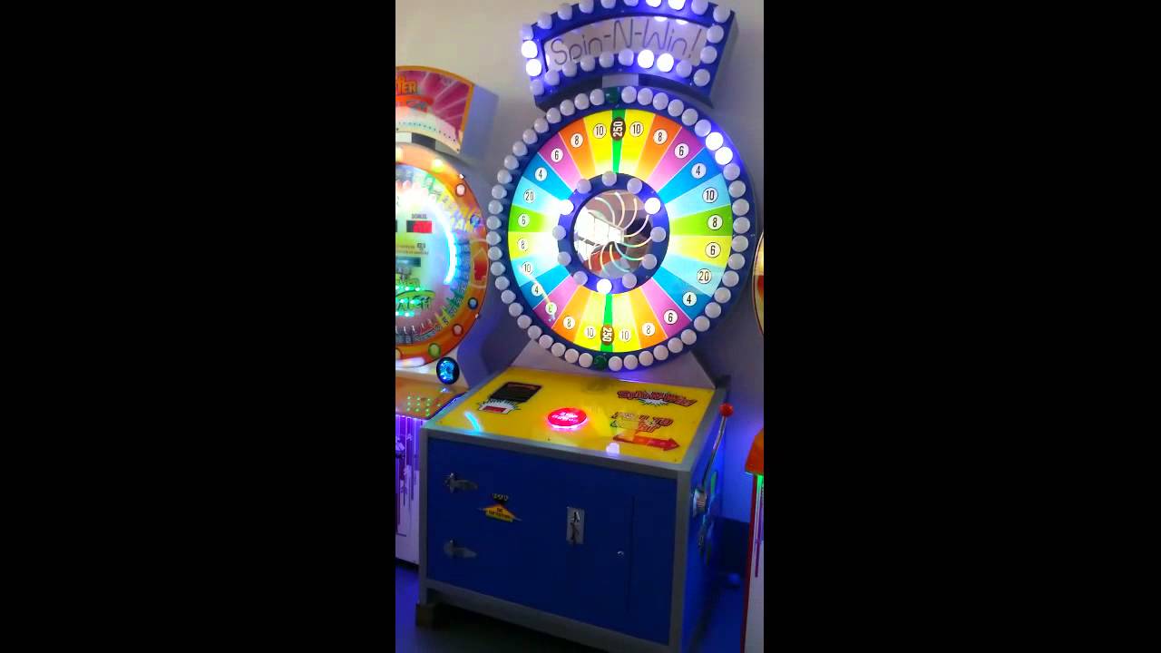 Neofuns Spin N Win Redemption Machine NF-R51 - YouTube