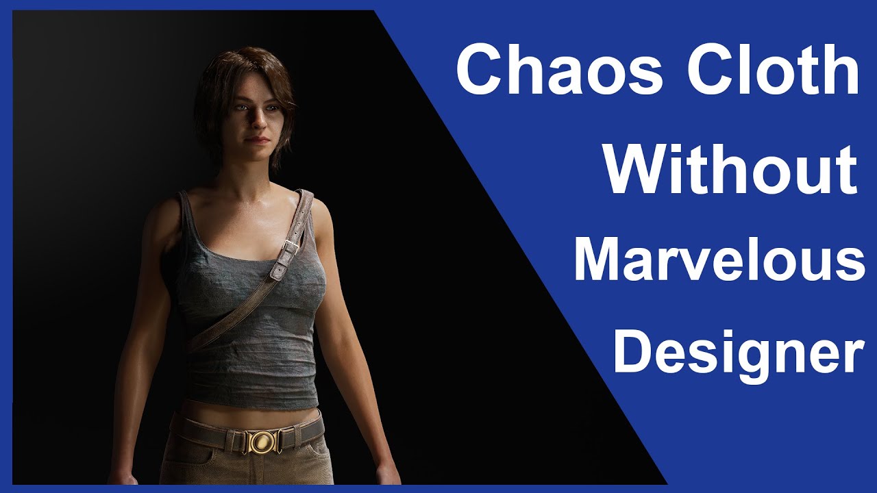 Chaos Cloth with ANY Static Mesh in Unreal Engine 5.4 - YouTube