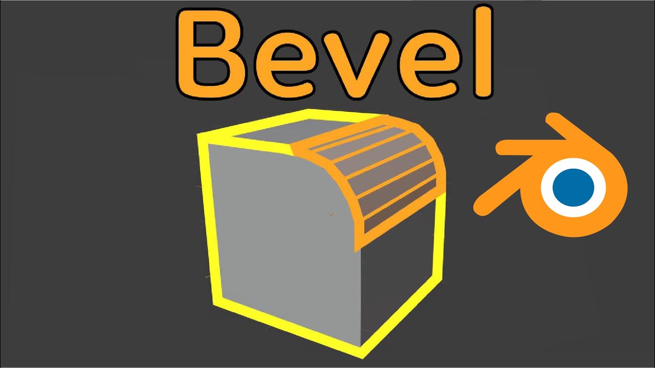Bevel (blender 3D tutorial) - YouTube