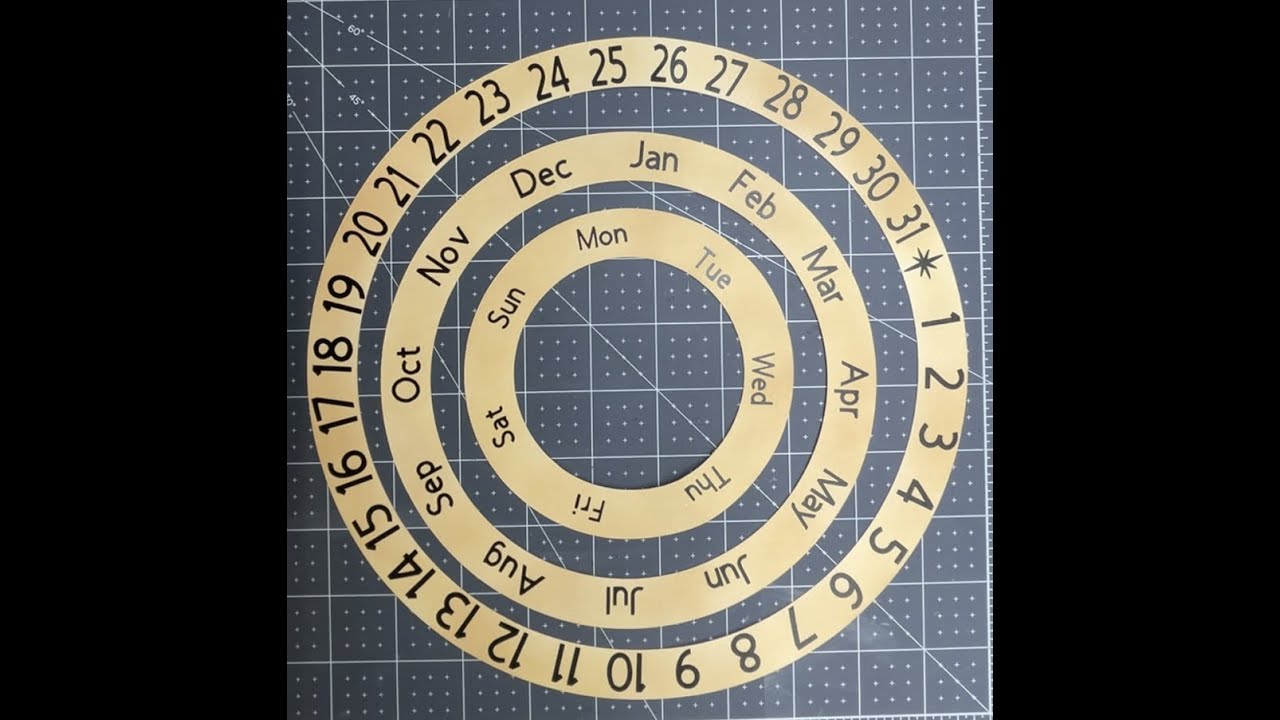 Positioning Numbers Evenly on a Circle in Cricut Design Space - YouTube