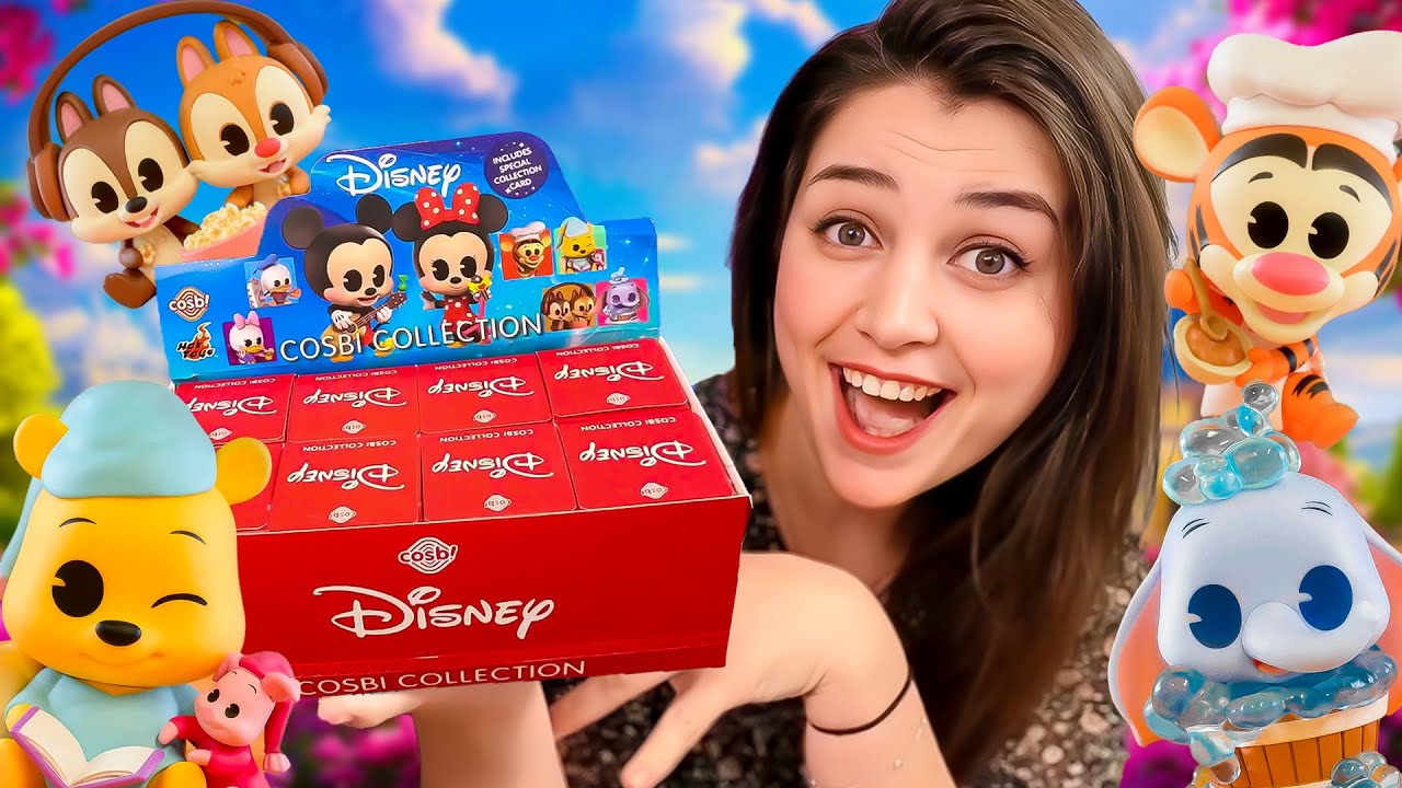 ON DÉCOUVRE LES INCROYABLES COSBI DISNEY ! - YouTube