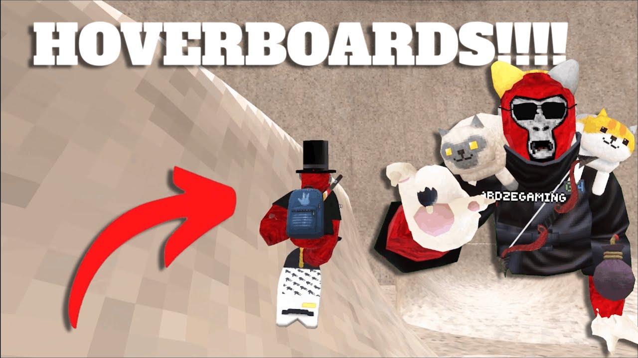 The new Gorilla Tag Update is INSANE!!! (HOVERBOARDS and OBSTACLE ...