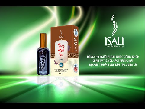Quy trình đóng gói Thông Kinh Lạc Nano ISALI - Xịt Xoa Bóp cho mọi nhà
