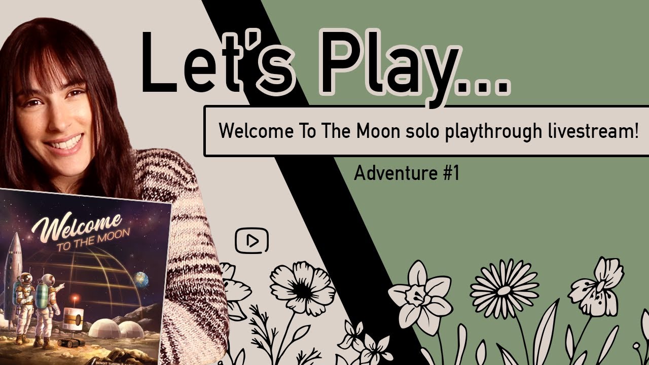 Let's Play... Welcome To The Moon! | TBGG Monthly Solo Focus | Solo ...