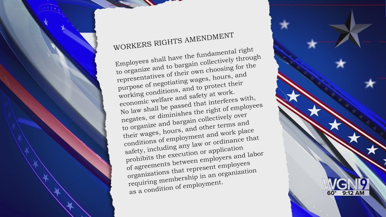 Advocates for Workers' Rights Amendment Argue Union Protections are ...