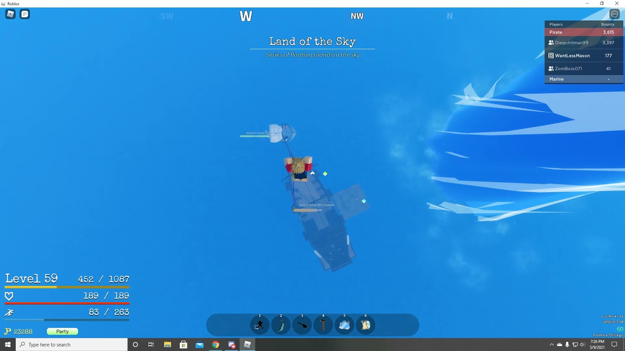 Grand Piece Online | How to get to Skypiea the cool kid way - YouTube