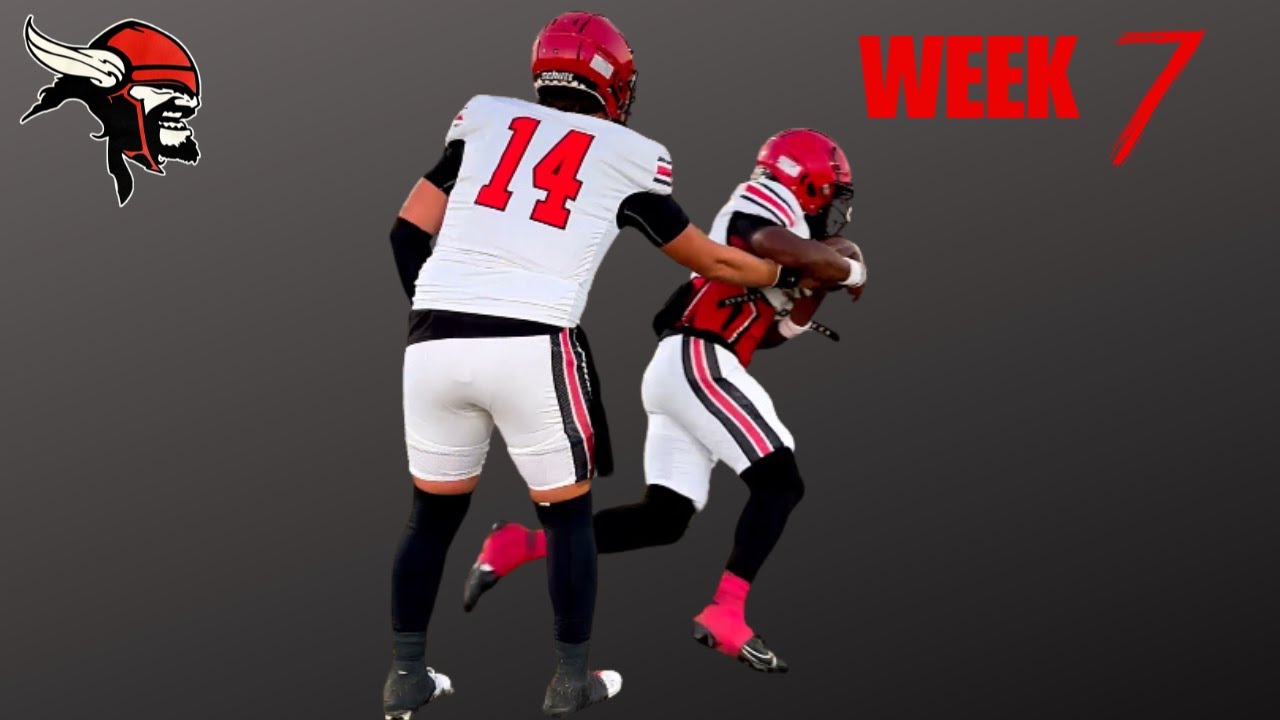 Bacon County Red Raiders Football Week 7 - YouTube