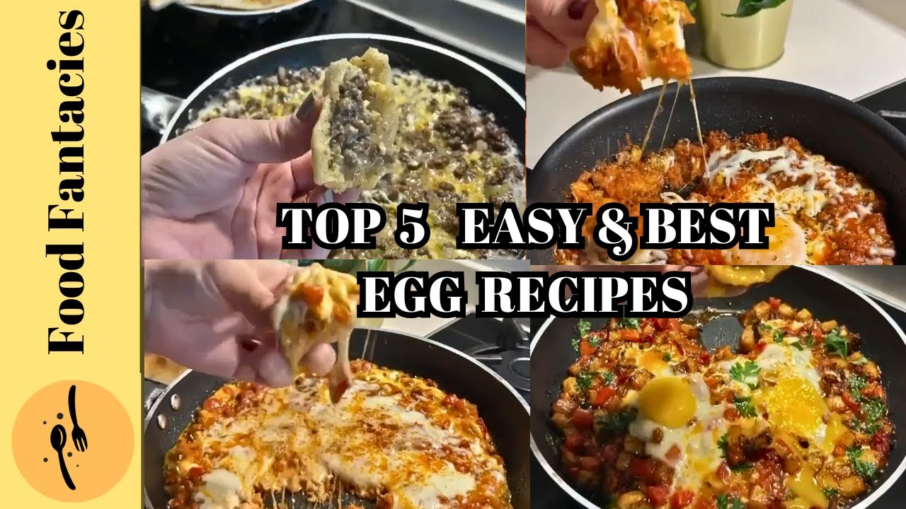 Top 5 best egg recipes easy and quick Trends This Year - YouTube