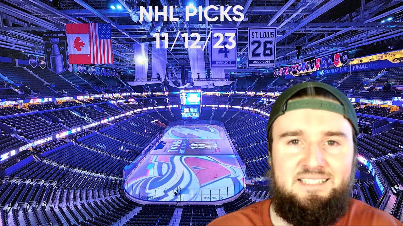 Free NHL Picks Today 11/12/23 - YouTube