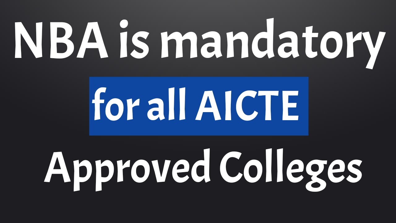 National Board Of Accreditation Is Mandatory NBA 2023 How To national-board-of-accreditation-is-mandatory-nba-2023-how-to