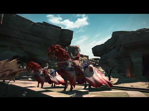 FFXIV - New Red Hare Mount - YouTube