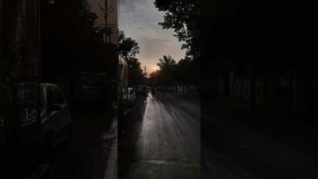 A Rainy Evening #rain #rainyday #rainyseason #raining - YouTube