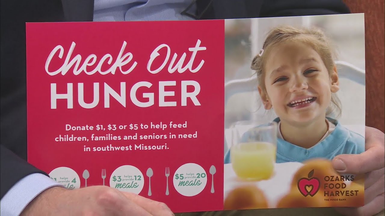 Ozarks Food Harvest’s 24th Annual Check Out Hunger Campaign - YouTube