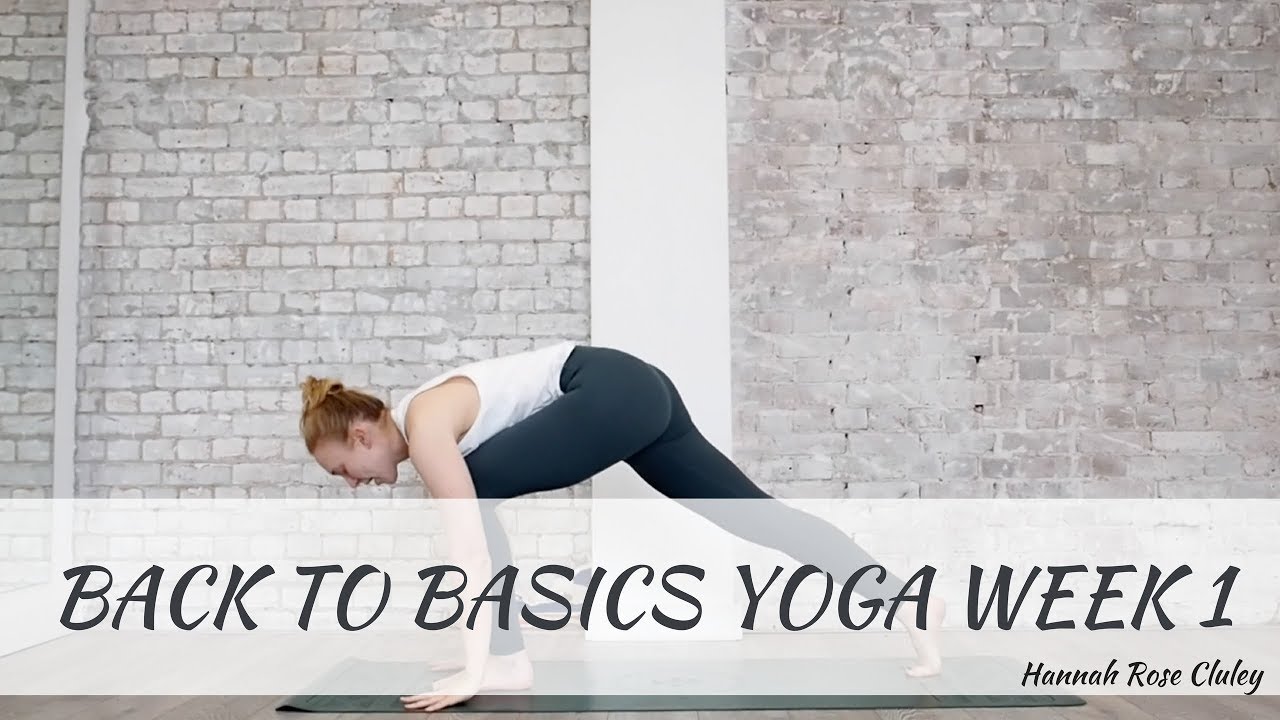 Back to Basics Yoga | 20 Minute Yoga Flow & Ujjayi Breath Tutorial ...