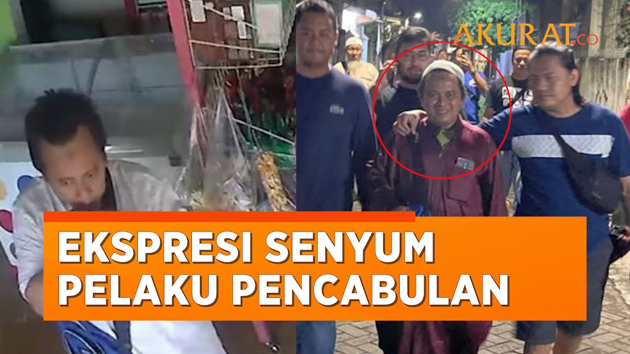 Tersenyum saat Diciduk, Ekspresi Pelaku Pencabulan Bocah di Gresik ...
