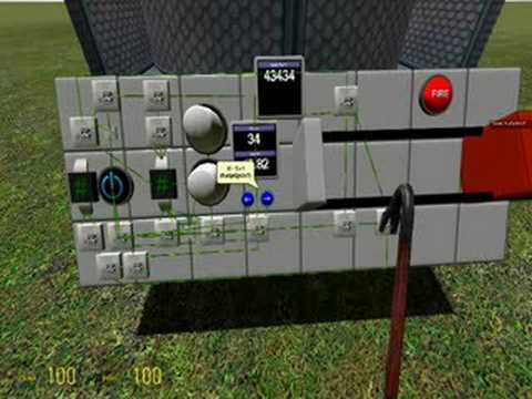 GMOD Laser Reactor - YouTube