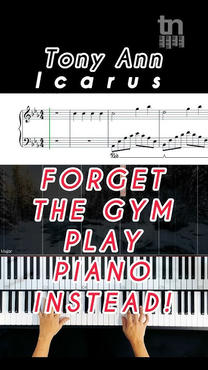 Icarus by Tony Ann Piano Tutorial with Sheet Music - YouTube