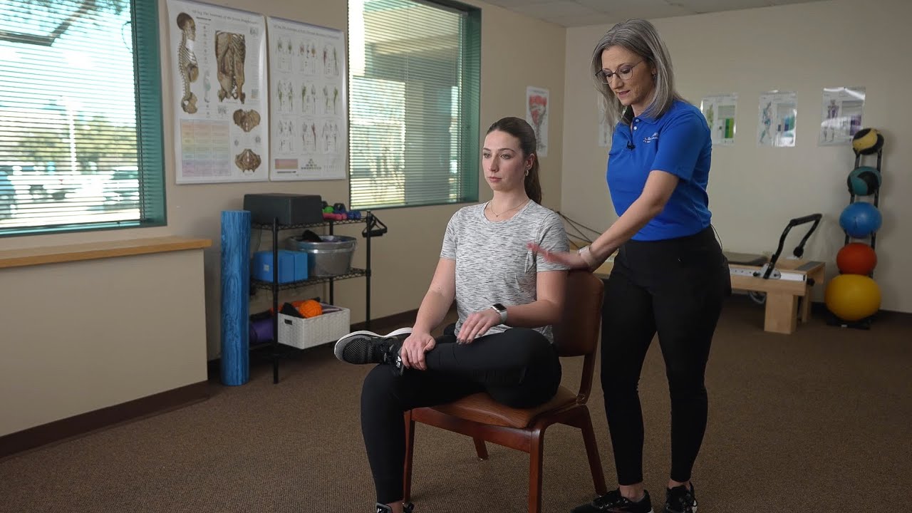 Chair Exercise Lateral Hip Mobility Youtube