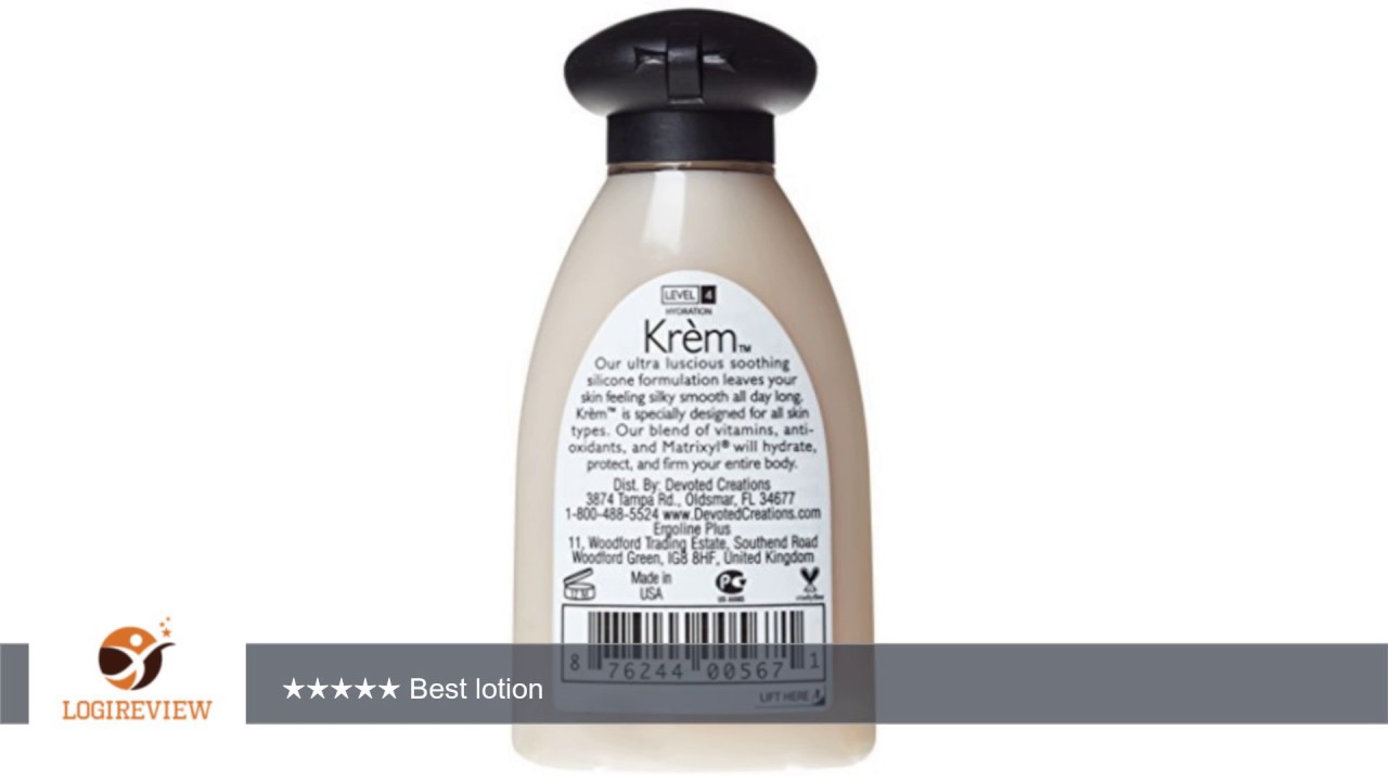 DC Krem Soothing Silicone Moisturizer 2 oz | Review/Test - YouTube