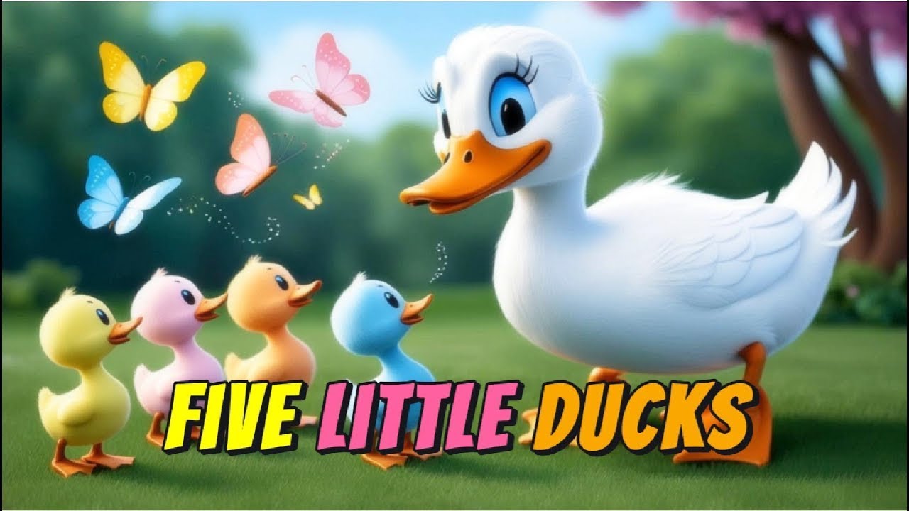 Five Little Ducks / The Duck Parade/ Mama Duck's Adventure \ lia cha ...