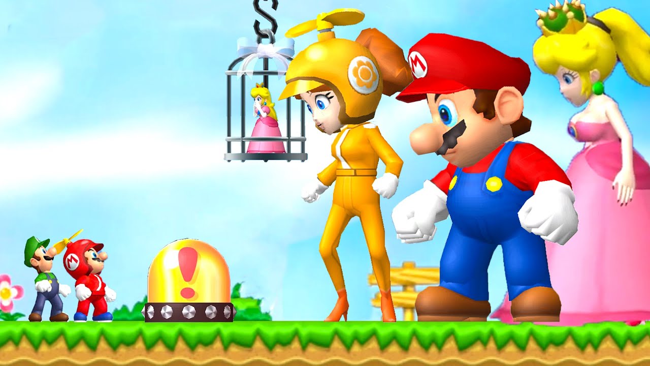 What happens if Mario & Luigi fight Evil Daisy, Peachette & Mario in ...