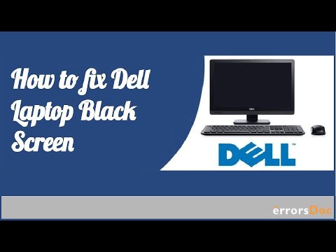 How to fix Dell laptop black screen - YouTube