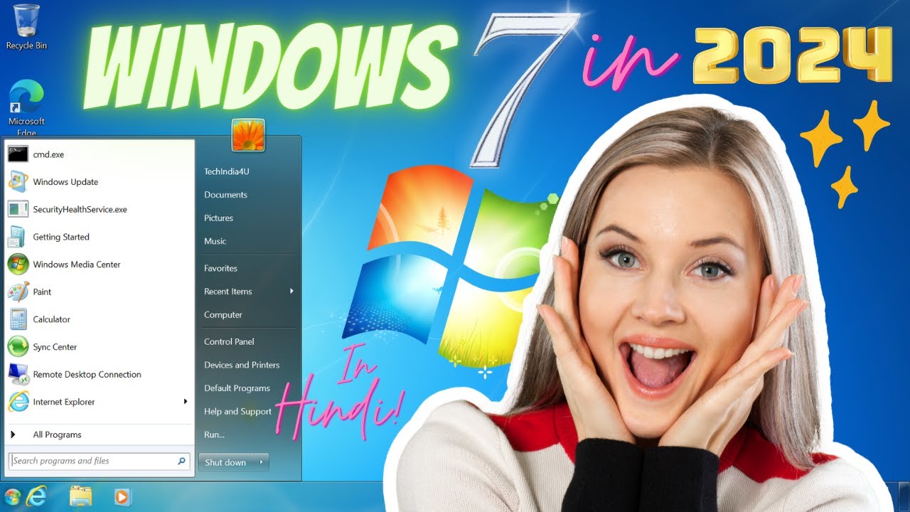 🔥Enjoy Windows 7 in 2024 | THIS is Windows 10? - Windows 10 to 7 Installation & Overview | In ...