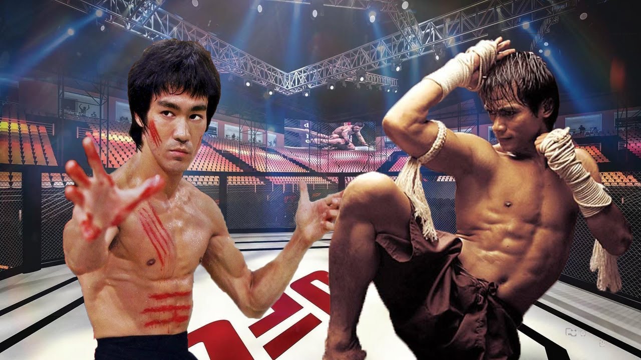 Bruce Dragon Lee vs. Tony Jaa (Ong Bak) | UFC 5 - YouTube