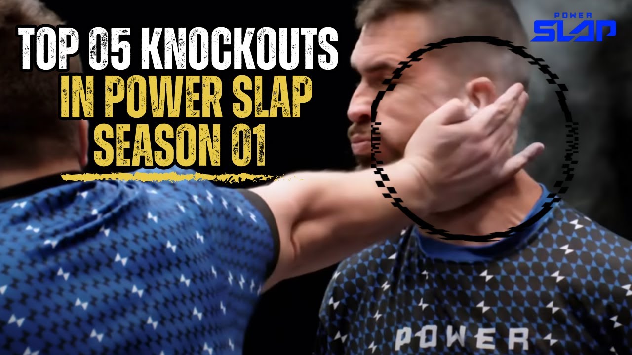 Top 5 Power Slap Knockouts Season 1!!! BONUS Slap - YouTube