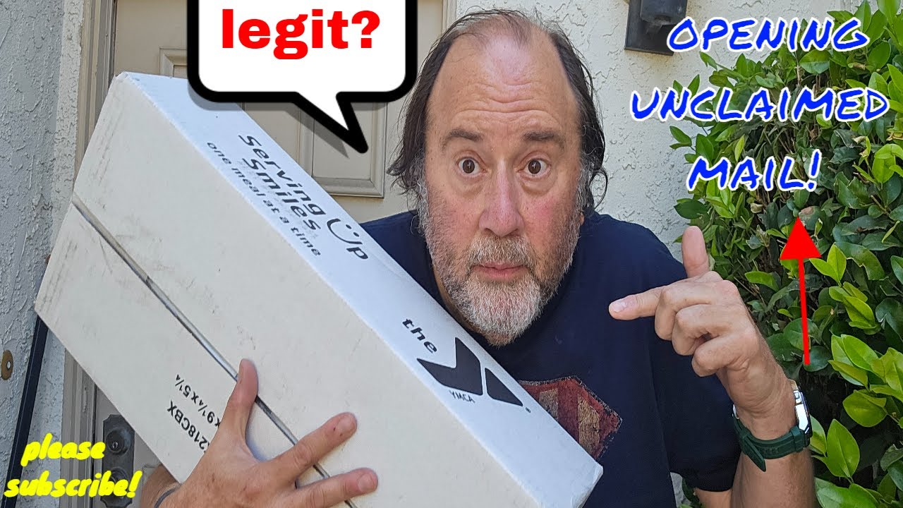UNCLAIMED MAIL/PACKAGES-MYSTERY BOXES. SCAMS? #davidlost108pounds # ...