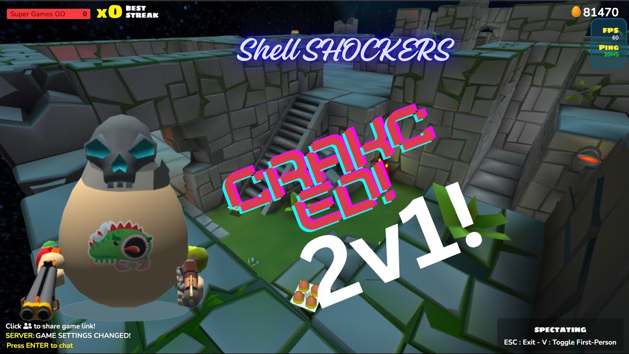 Shell Shocker King of the Coop! [CRACKED] (ft:my older sis & dad) - YouTube