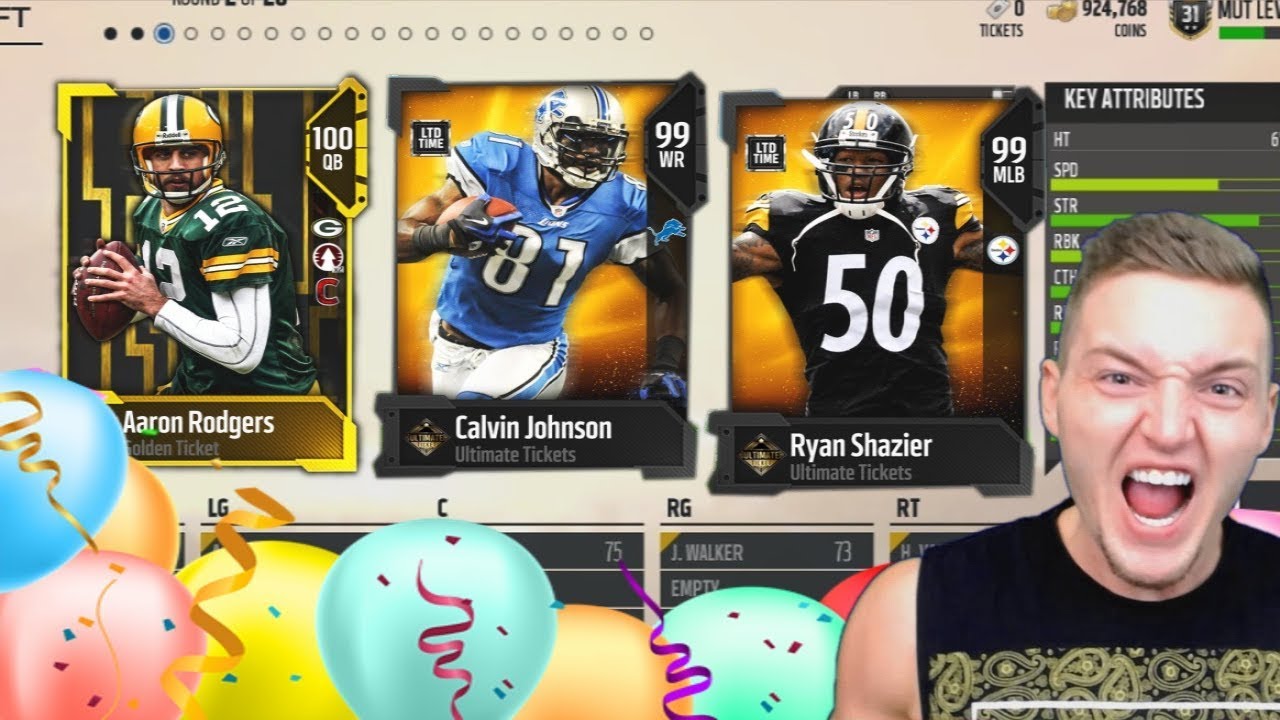 EPIC BIRTHDAY EDITION DRAFT CHAMPIONS CHALLENGE! (Madden NFL MUT Draft ...