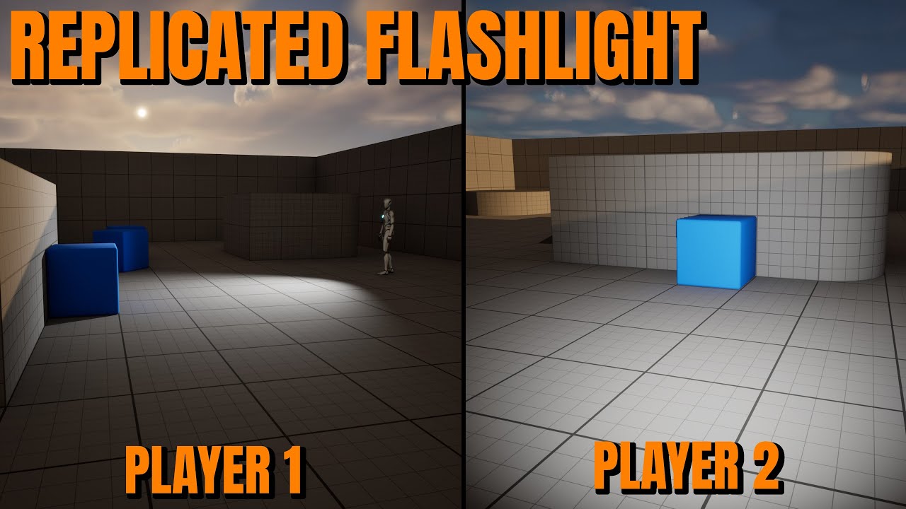 How To Replicate A First Person Flashlight In Unreal Engine 5 (Tutorial ...