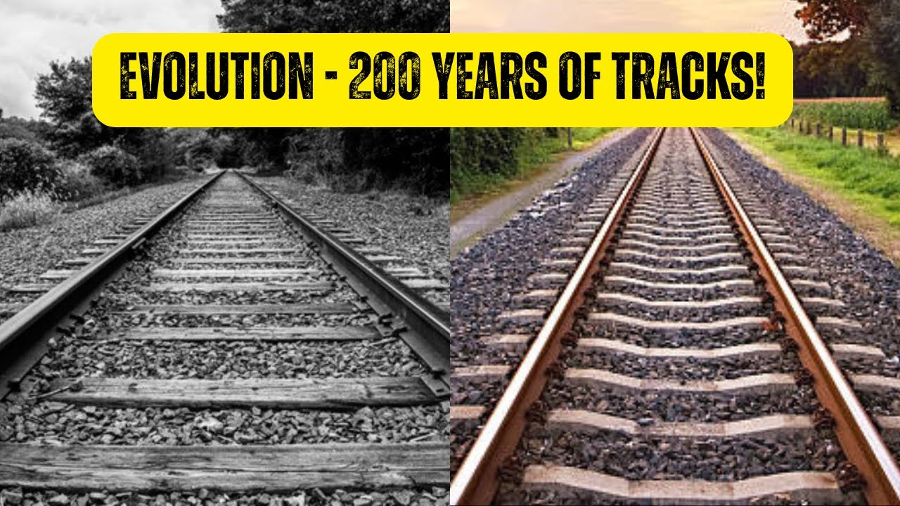 Rails Through Time: The 200-Year Evolution of Train Tracks! - YouTube