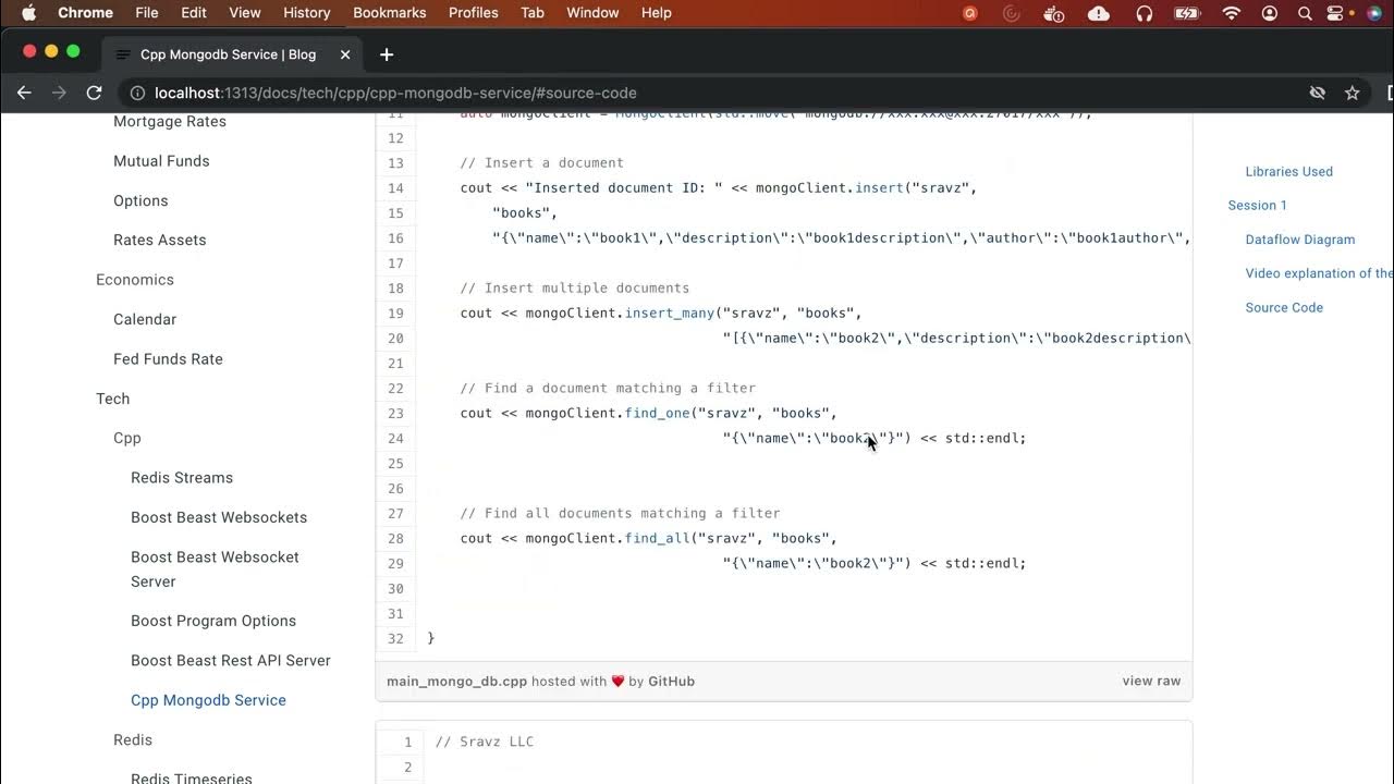 C Mongodb Client Session 1 Insert Insertmany Find Findall Youtube