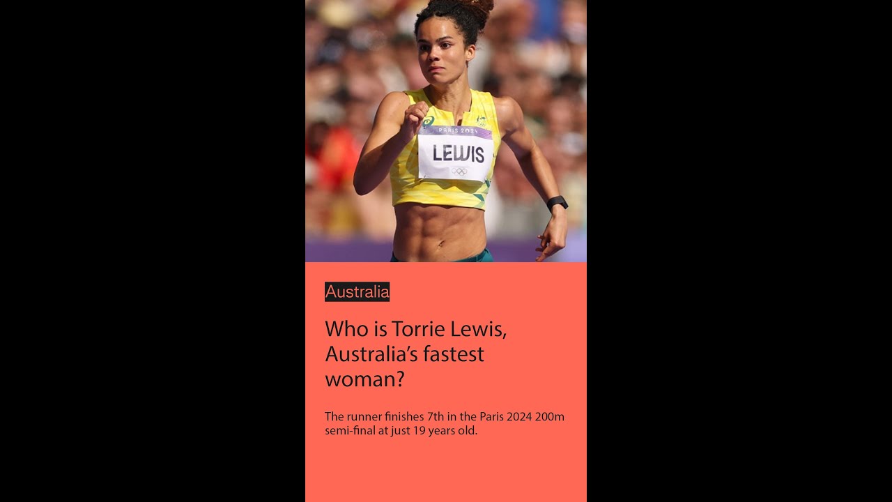 Australia's fastest woman is 19 year old Torrie Lewis #olympics # ...