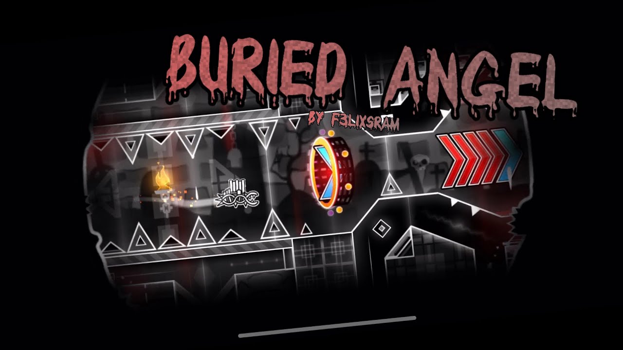 "Buried Angel" by f3lixsram 100% [DEMON] | Geometry Dash 2.11# ...