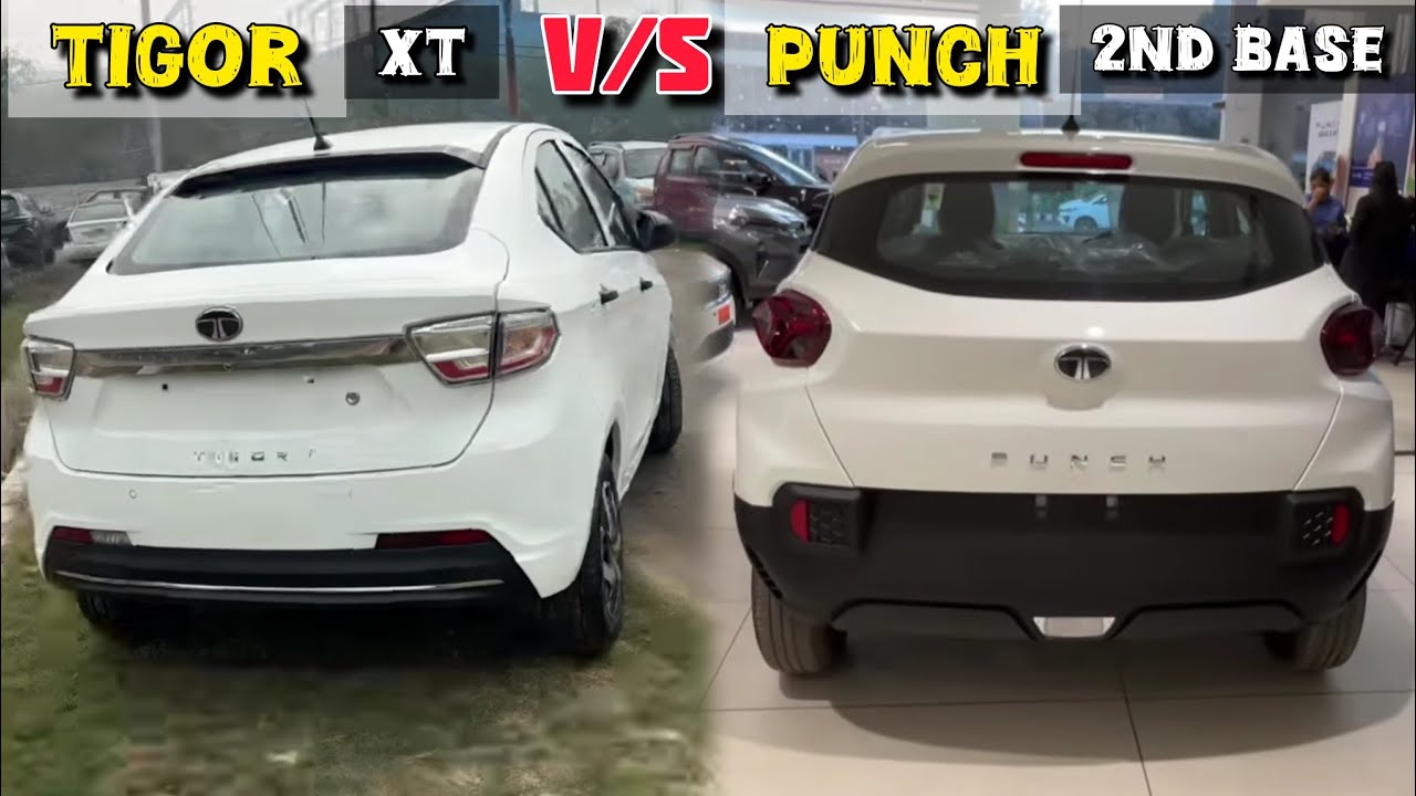 Tata Tigor Xt V/s Tata Punch Adventure 2025 which is Vfm in Rs 8 lakhs ...