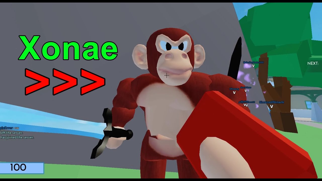 Knifing Xonae (Roblox Arsenal) (He said i suck) - YouTube