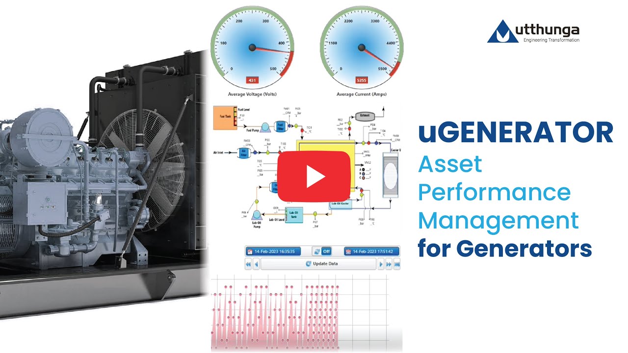 U-GEN APM: Industrial Diesel Generator Monitoring Solution - YouTube